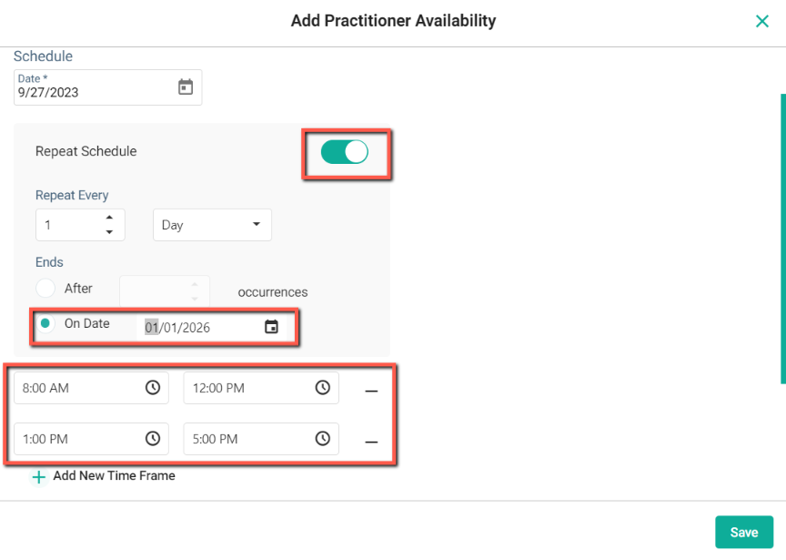 How to use Flex Scheduling