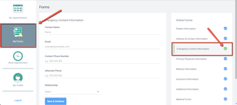Patient View - How to fill out and Edit Forms