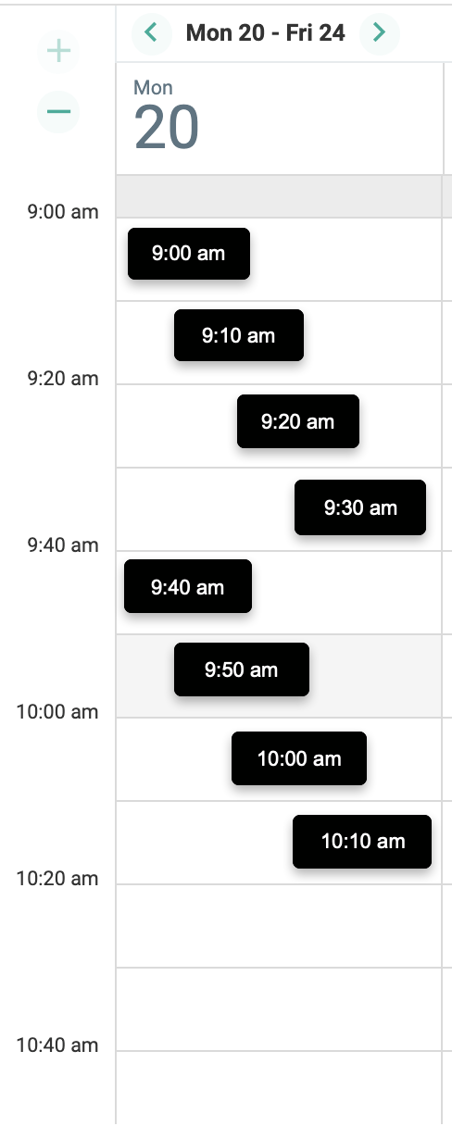 What Ways Can I View my Calendar?