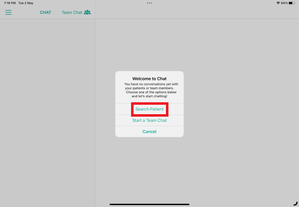 Chat Feature for iPad App!