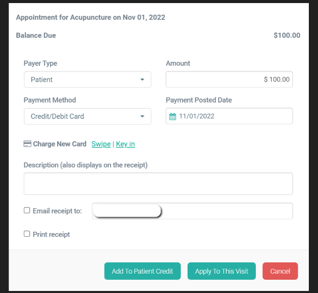 Using the UnifiedPay Swiper