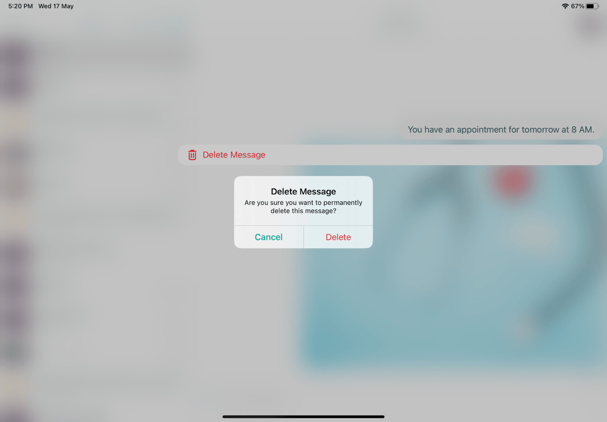 Chat Feature for iPad App!